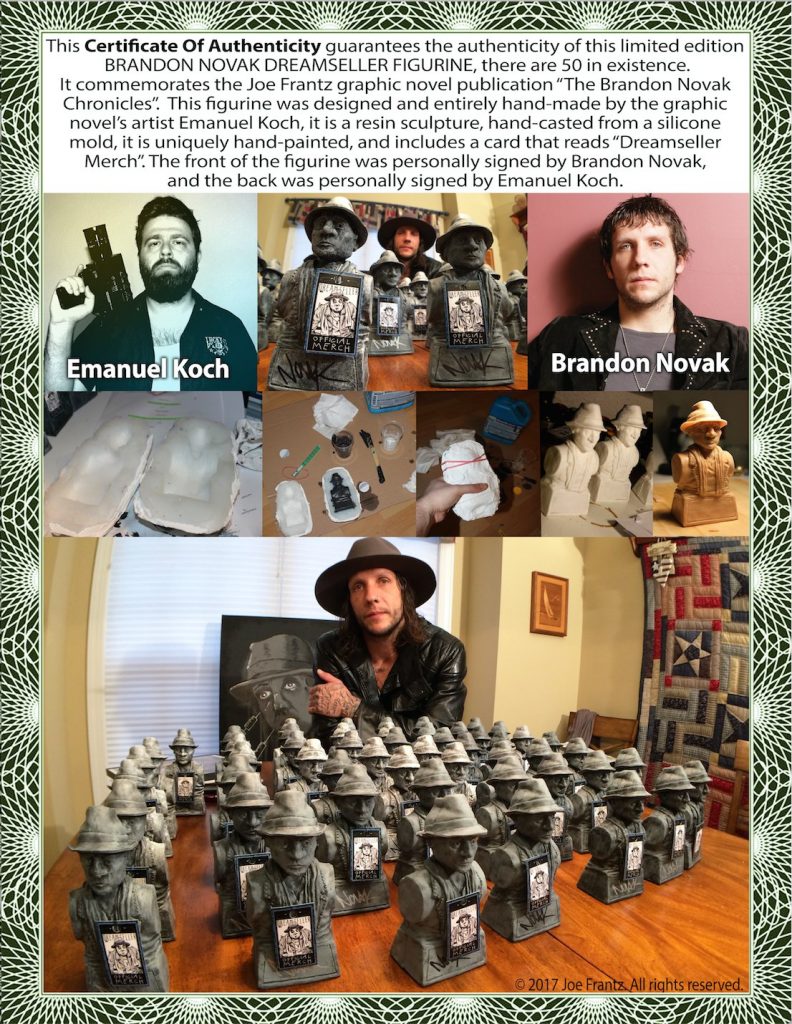 CKY Crew Graphic Novel Image - Brandon Novak